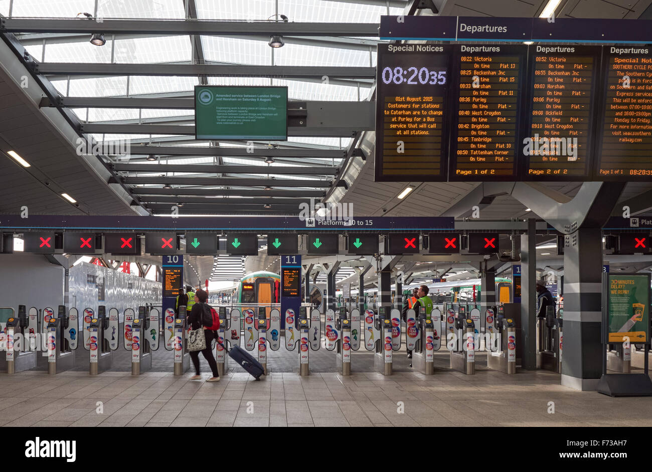 Bahnsteige london bridge station -Fotos und -Bildmaterial in hoher ...