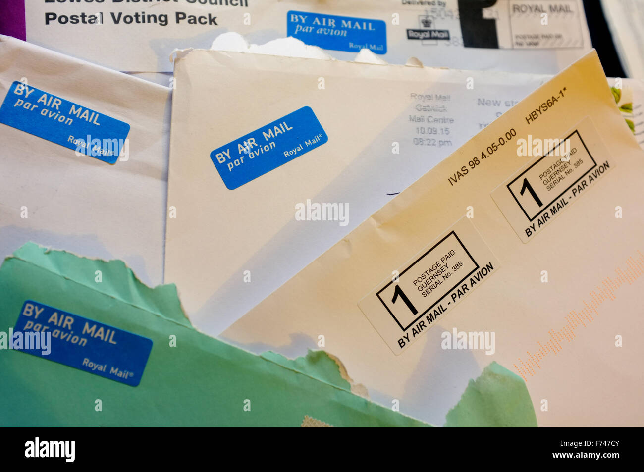 Blaue briefmarken -Fotos und -Bildmaterial in hoher Auflösung – Alamy