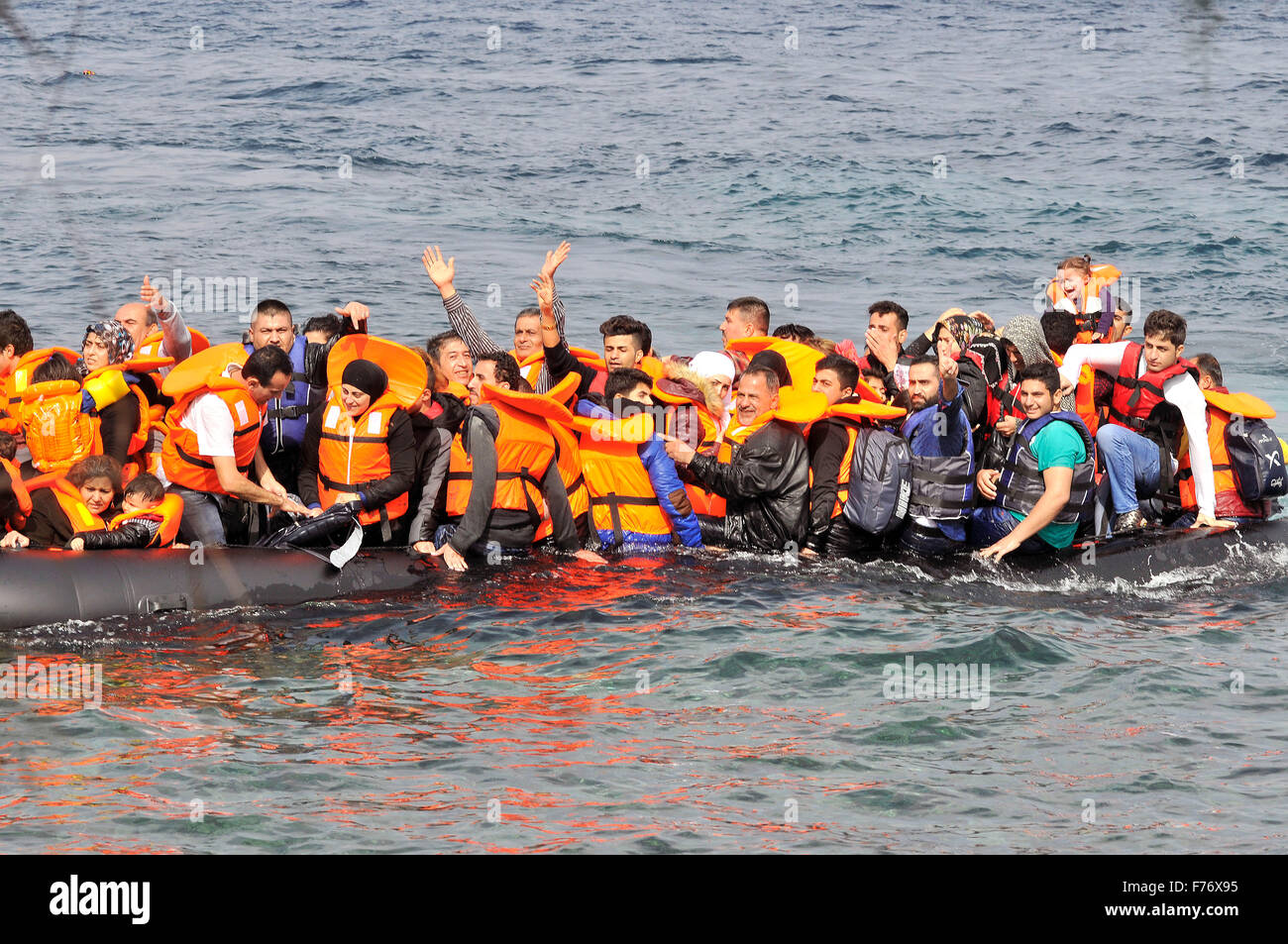 Syrien, Afghanistan und afrikanische Flüchtlingsströme in Griechenland ...