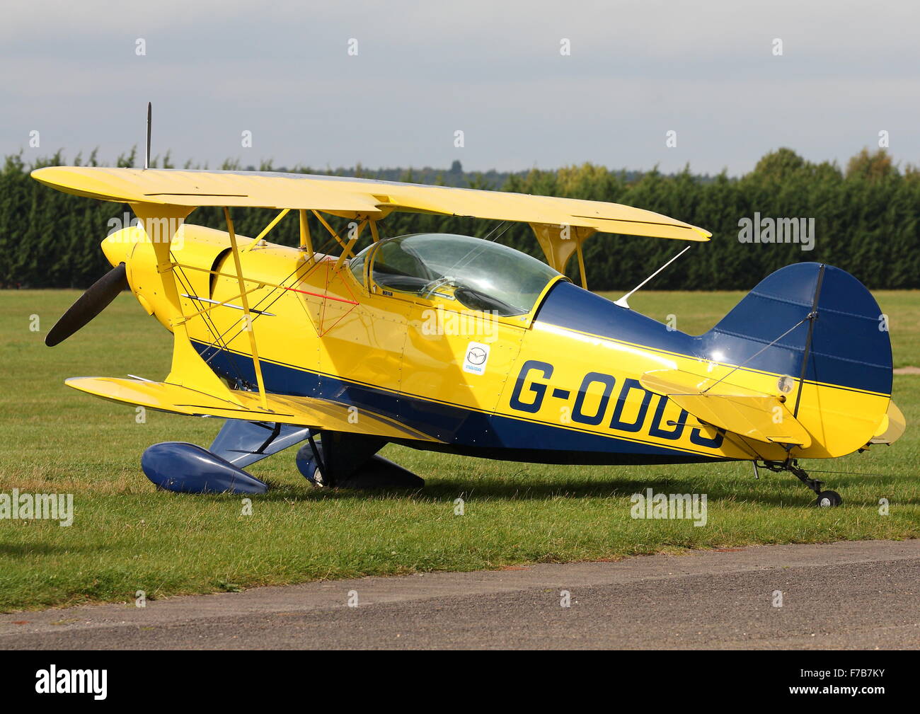 Pitts special aerobatic biplane Stockfotos und -bilder Kaufen - Alamy