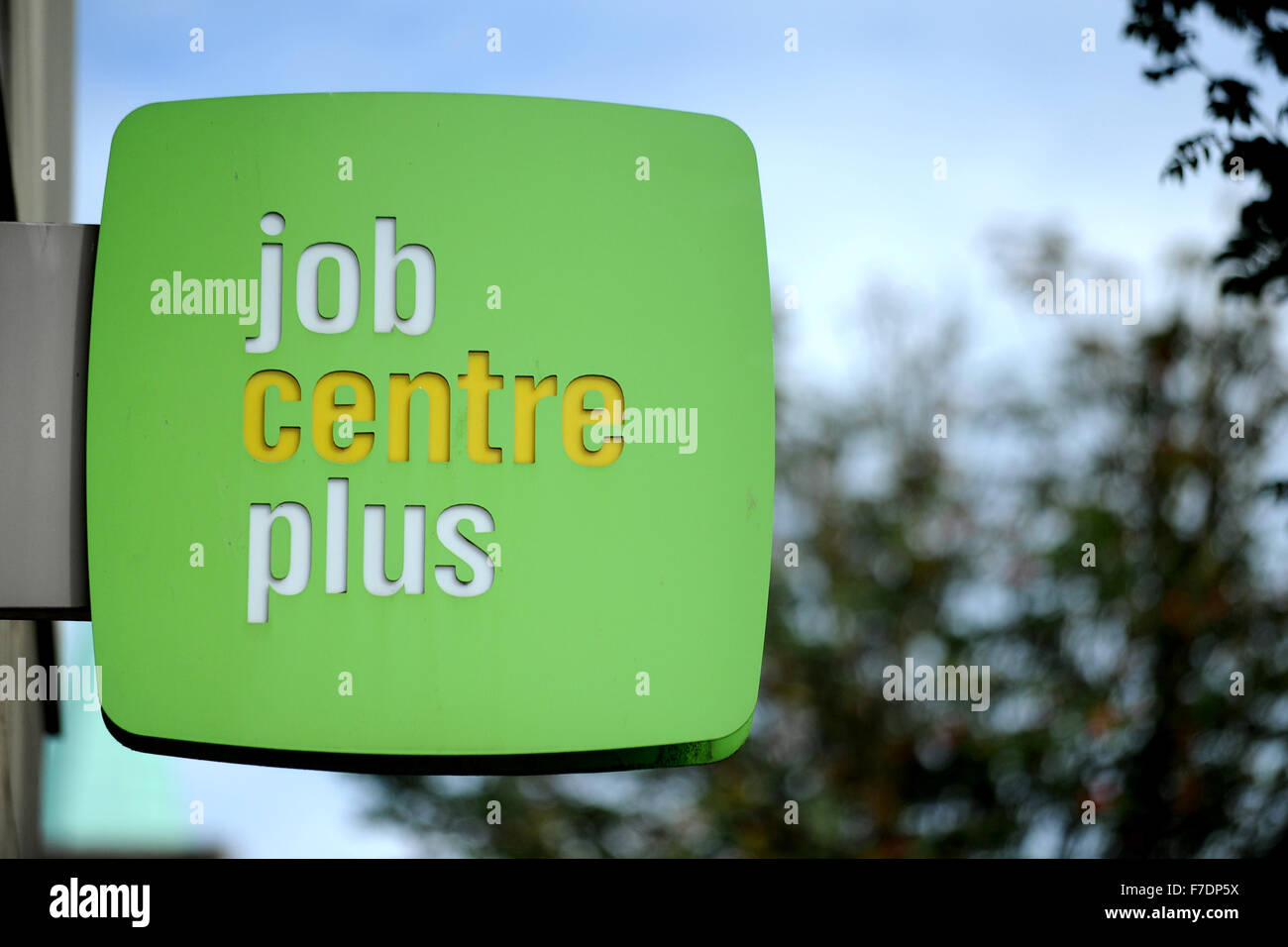 Job centre Plus-Zeichen Logo Stockfotografie - Alamy