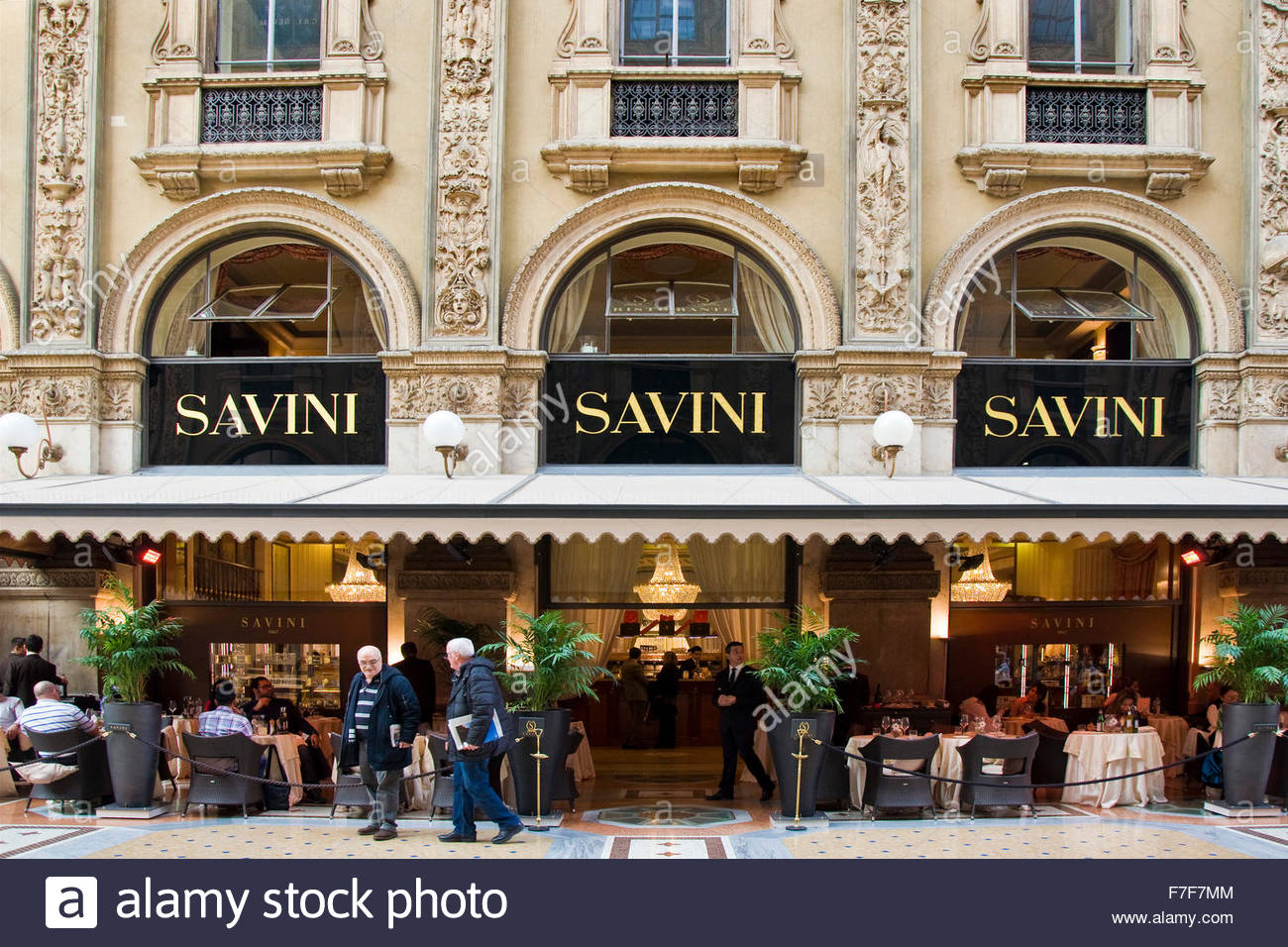 Savini Restaurant Stockfotos und -bilder Kaufen - Alamy