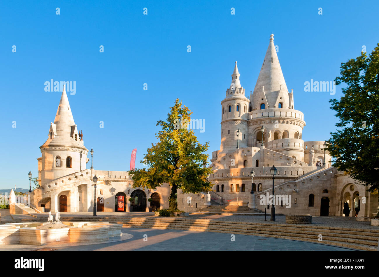 Fischerbastei im Budaer Burg in Budapest, Ungarn Stockfotografie - Alamy