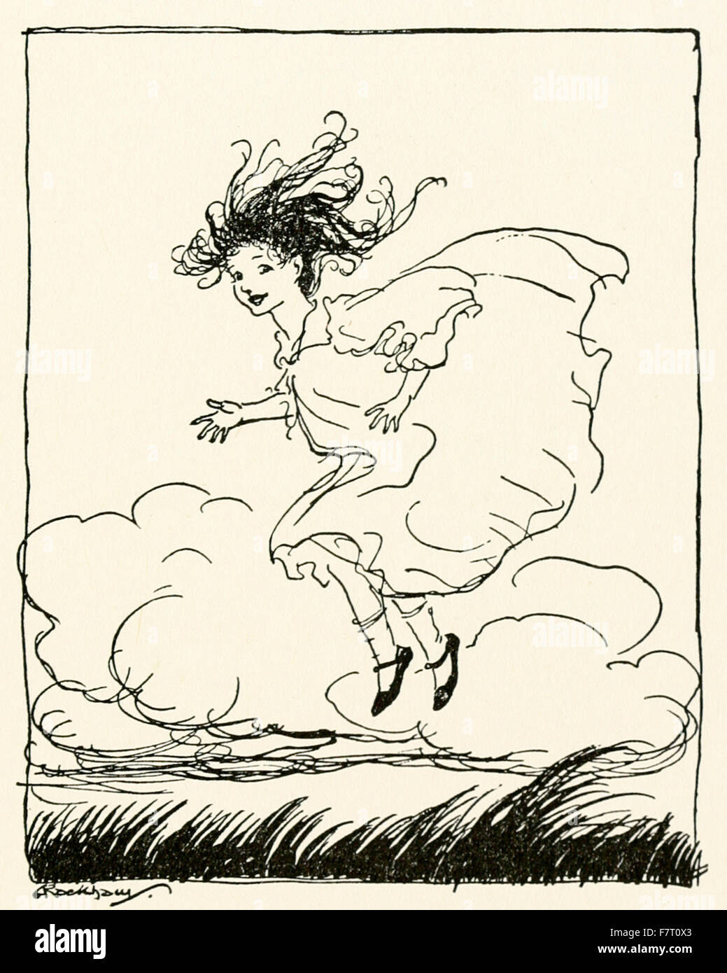 "Hier bin ich, wenig springen Joan" von "Mother Goose - die alte ...