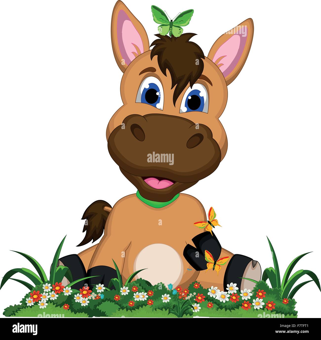 Pferd cartoon lustig -Fotos und -Bildmaterial in hoher Auflösung – Alamy