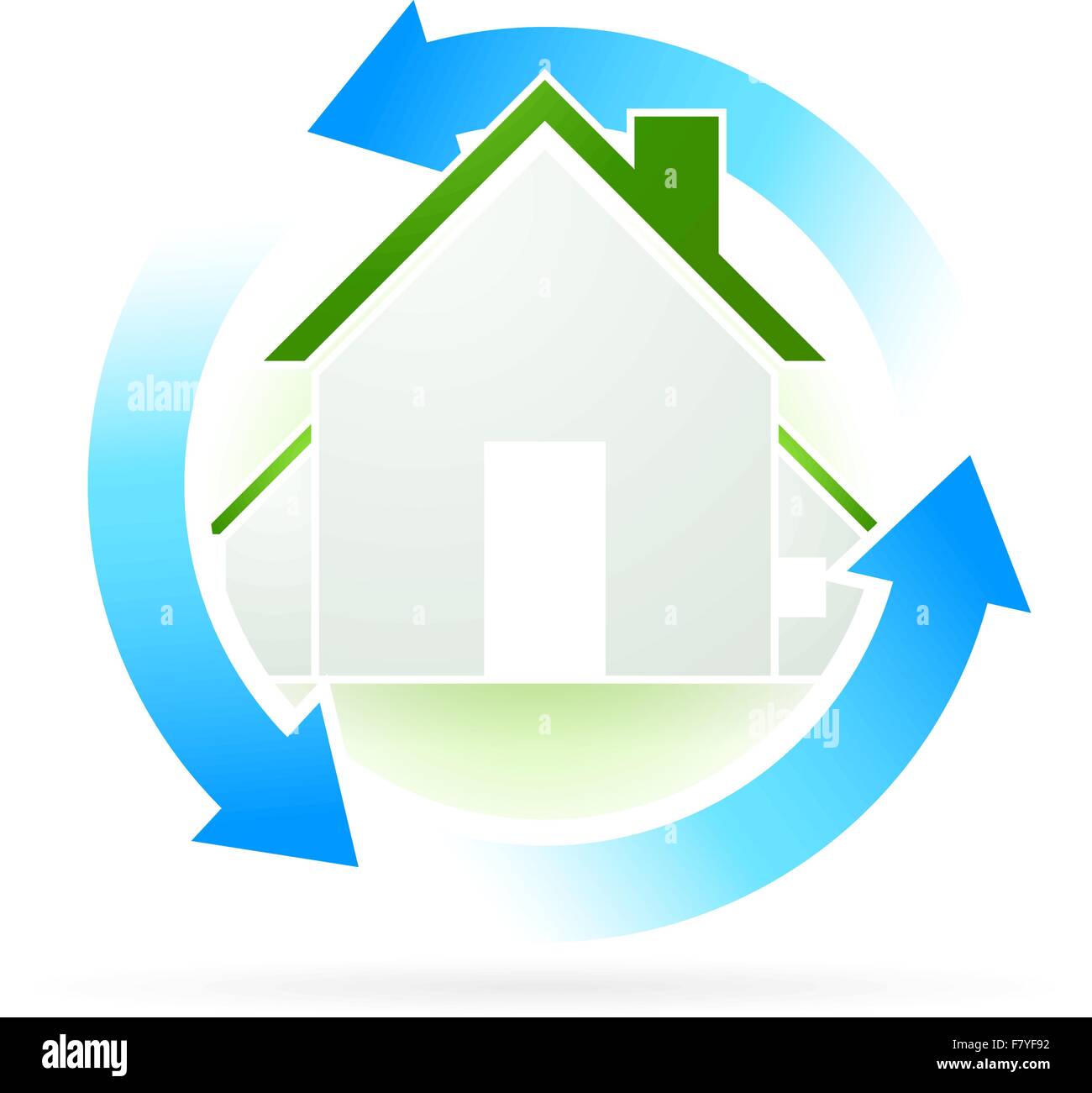 Villa symbol Stock-Vektorgrafiken kaufen - Alamy