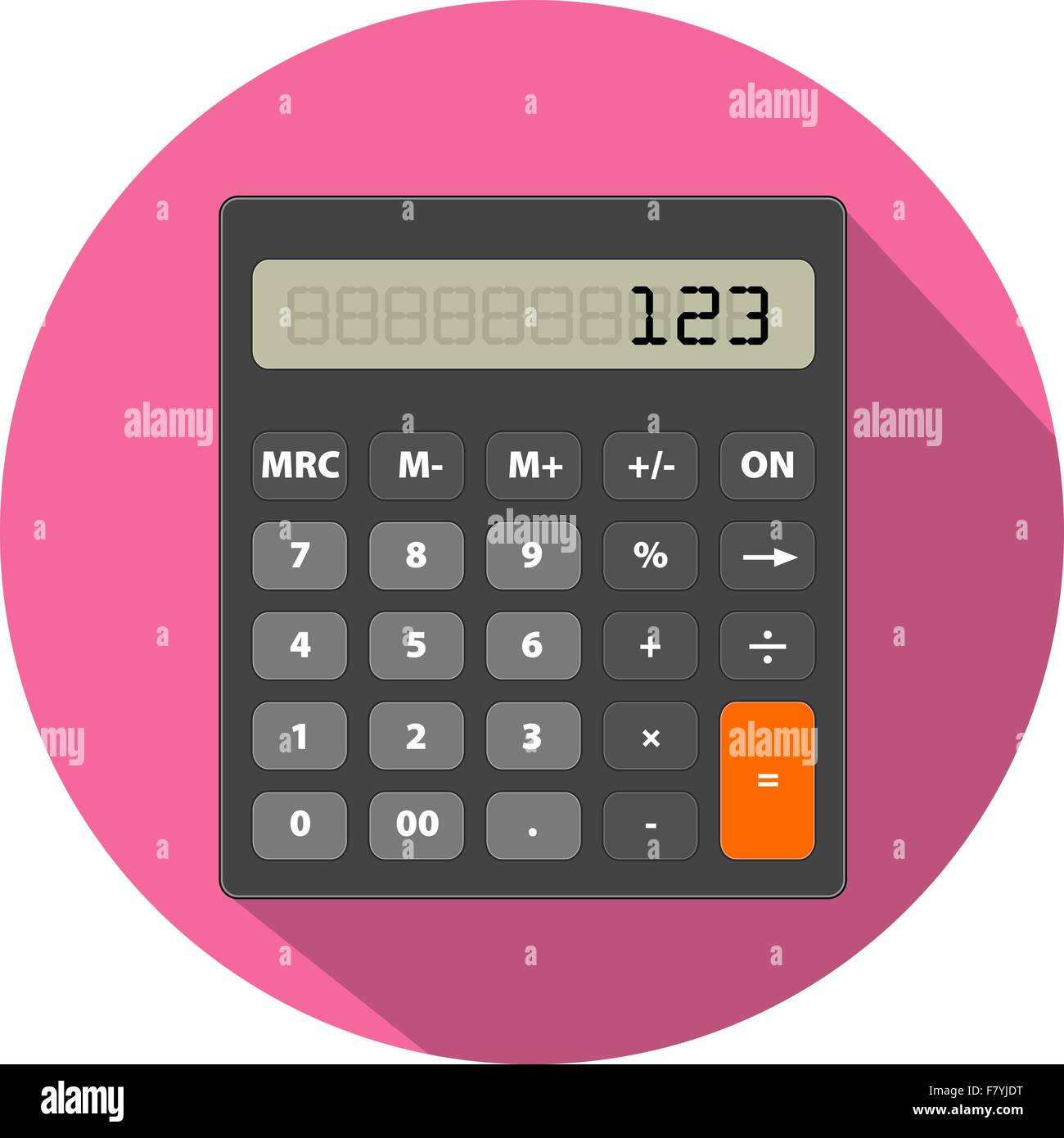 Calculating tool Stock-Vektorgrafiken kaufen - Alamy
