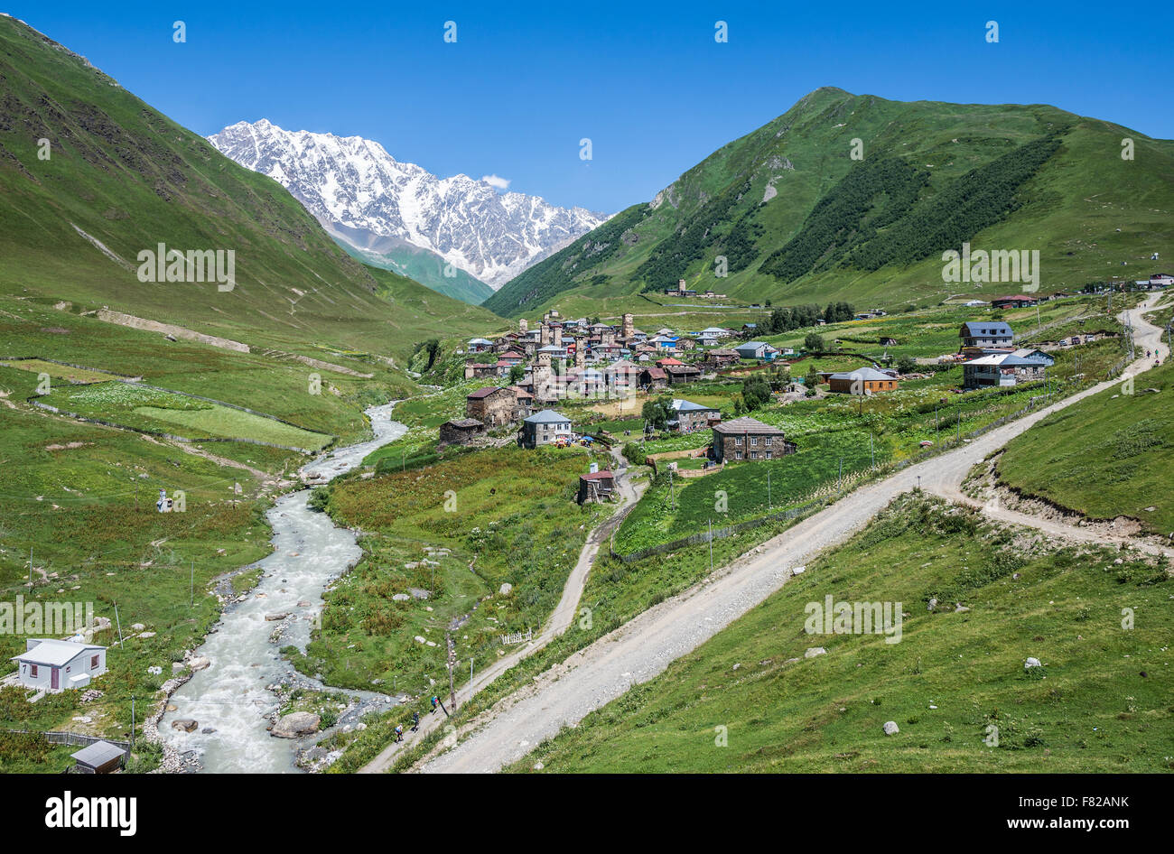 Georgia svaneti region inguri enguri -Fotos und -Bildmaterial in hoher ...
