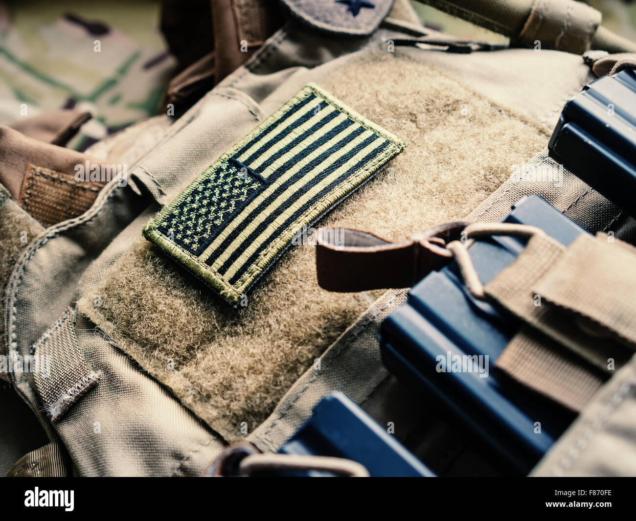 American military flag patch on -Fotos und -Bildmaterial in hoher ...