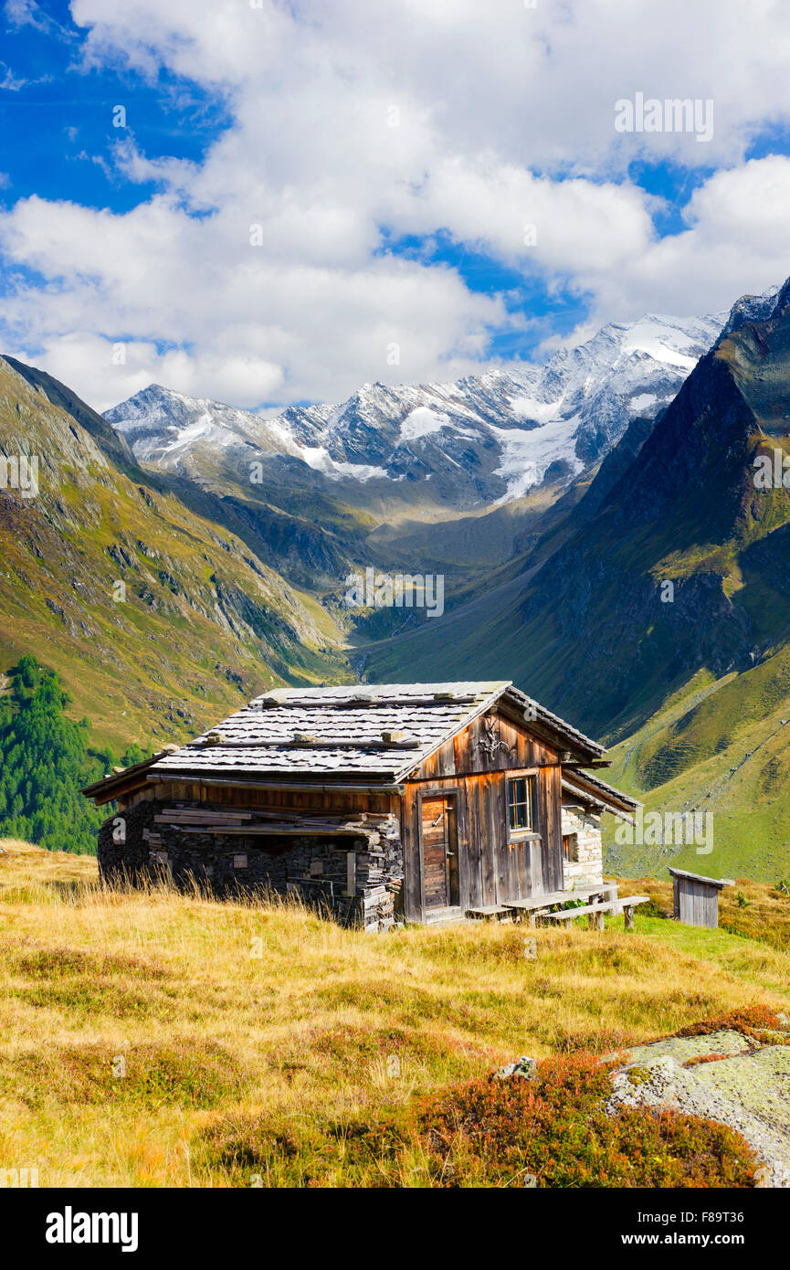 Alm Hütte in Süd Tirol Alpen Berge Stockfotografie - Alamy
