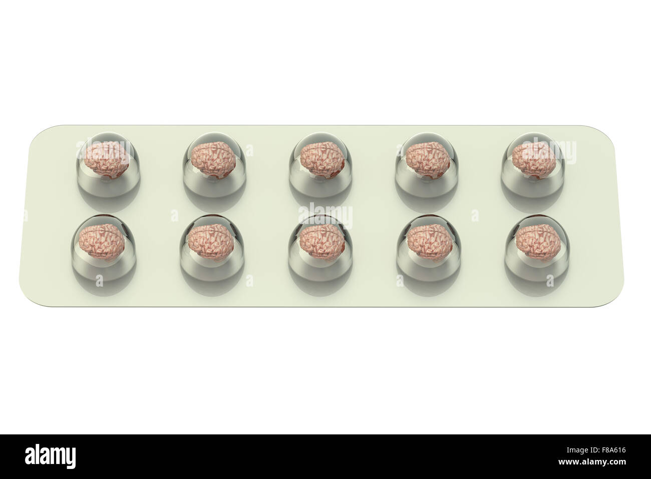 Brain Pills Stockfotos und -bilder Kaufen - Alamy