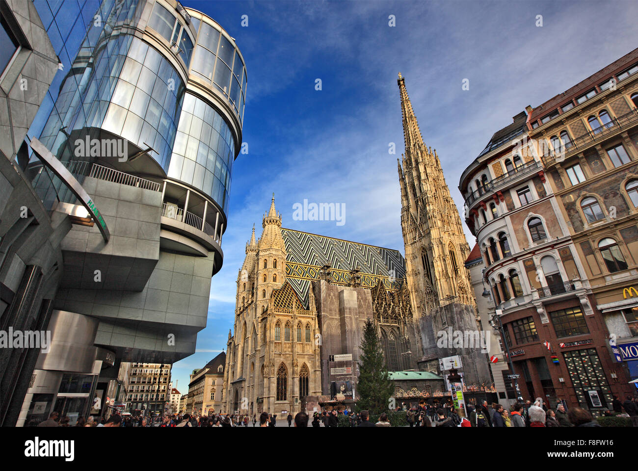 Stephansdom (St. Stephansdom), Stephansplatz, Wien, Österreich ...
