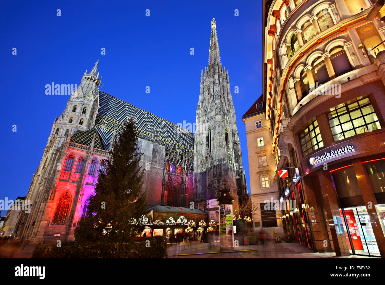 Stephansdom (St. Stephansdom), Stephansplatz, Wien, Österreich ...