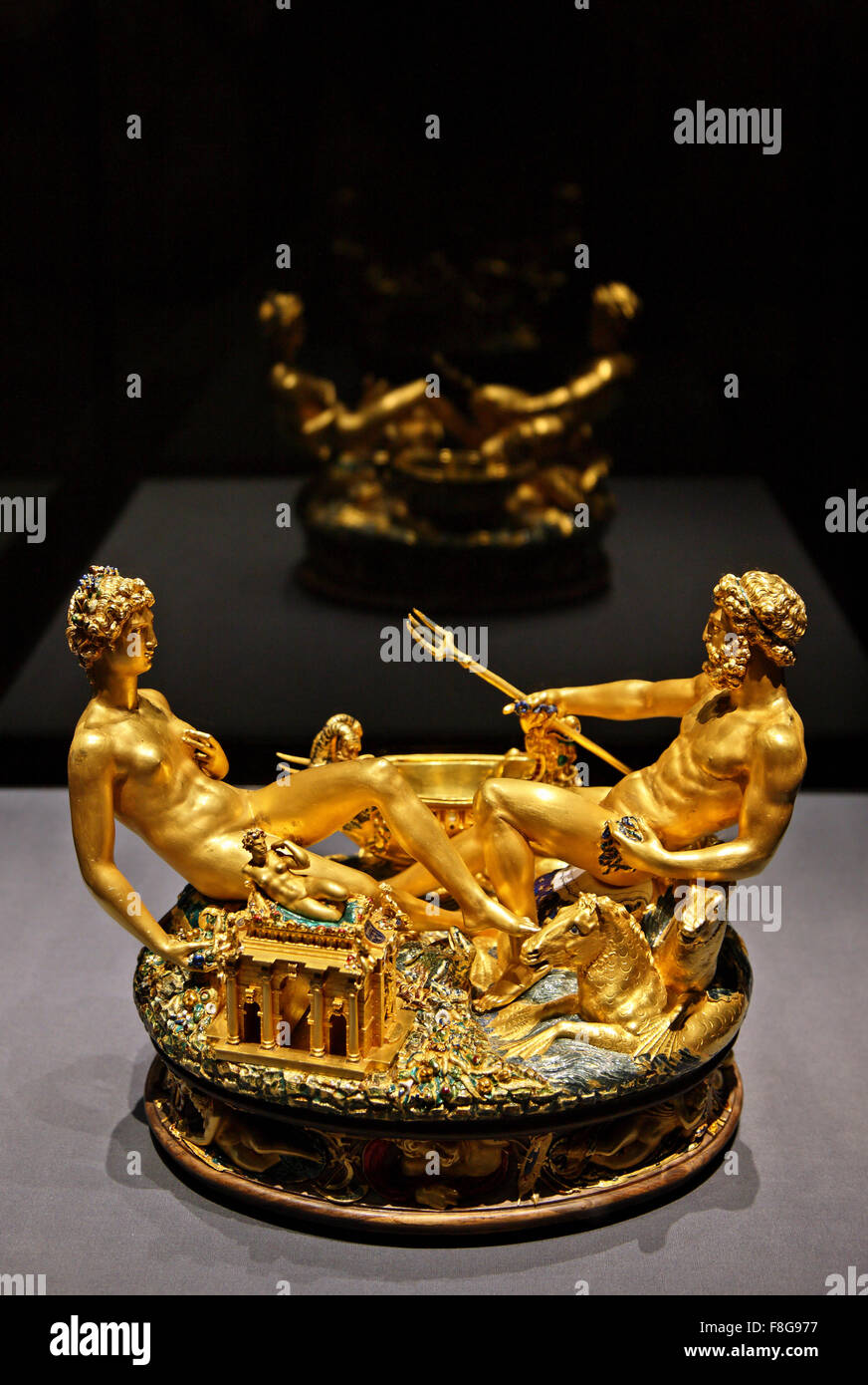 Die cellini Salz (als "aliera" bekannt, Italienisch für Salz) im ...