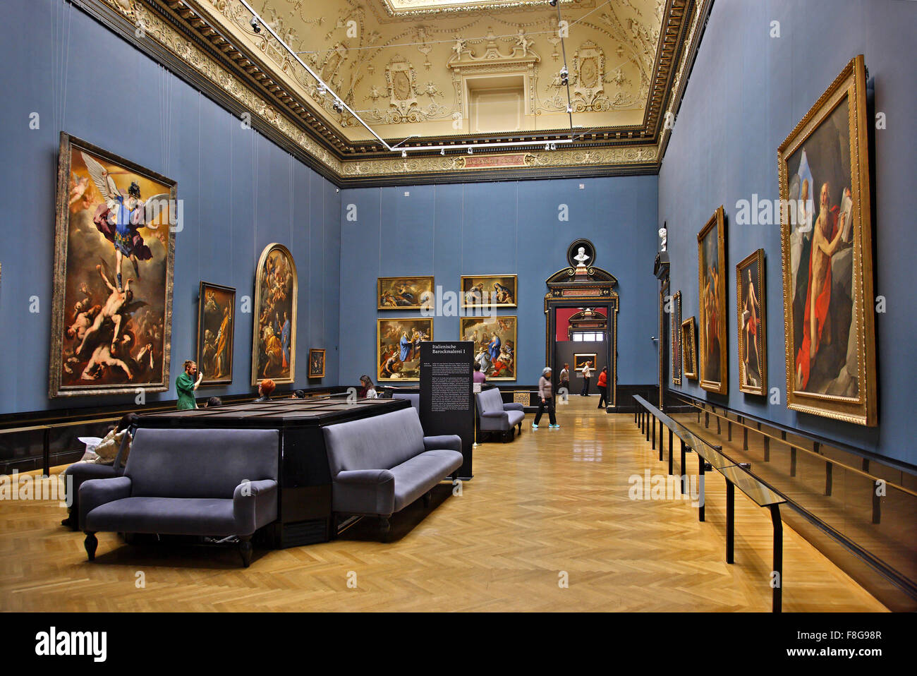 Eine der Hallen im Art Museum (Kunsthistorisches Museum), Wien, Österreich, dieser Saal gewidmet ...