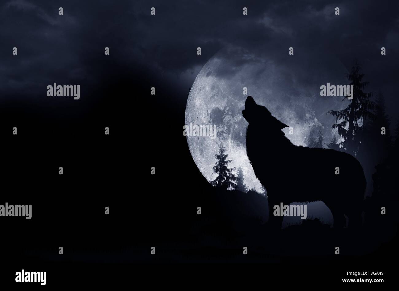 Wolf Howl Moon Stockfotos & Wolf Howl Moon Bilder - Seite 2 - Alamy