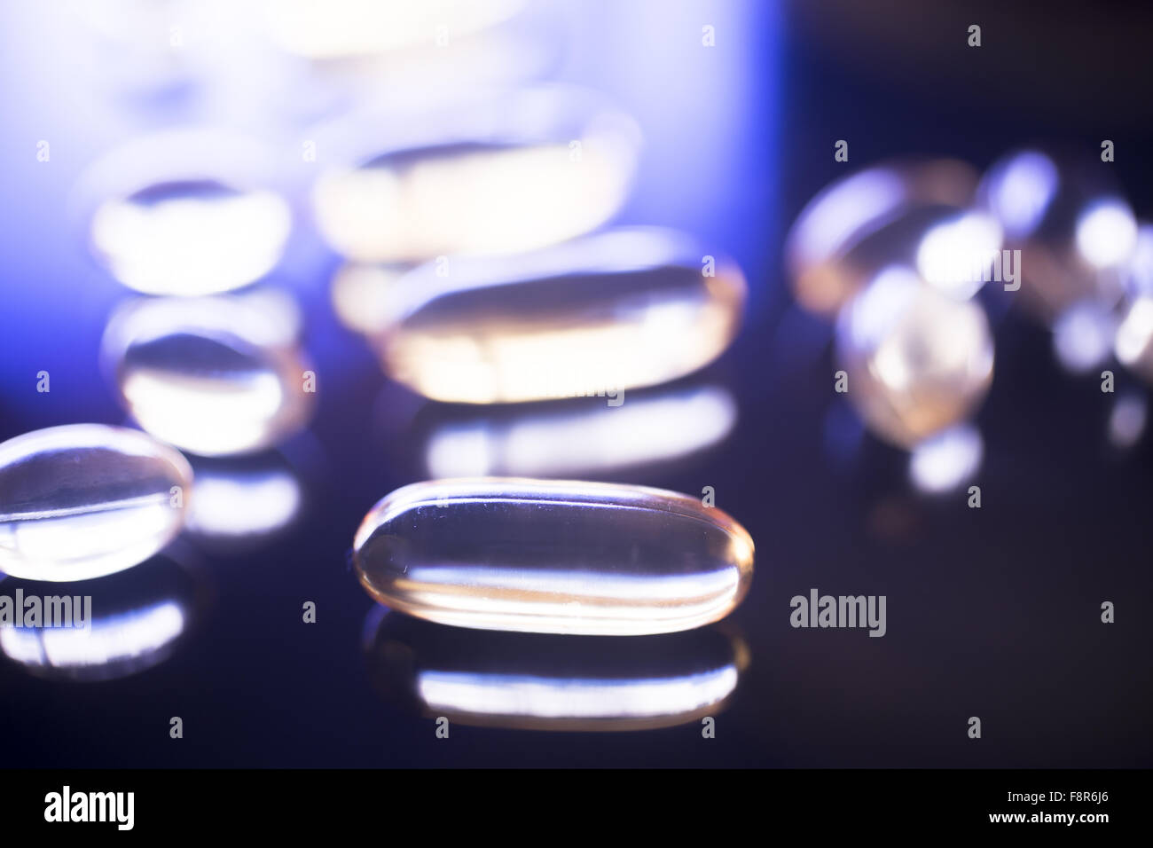 Kabeljau Leber Fisch Öl Omega 3, 6 und 9 Kapseln Gesundheit ...