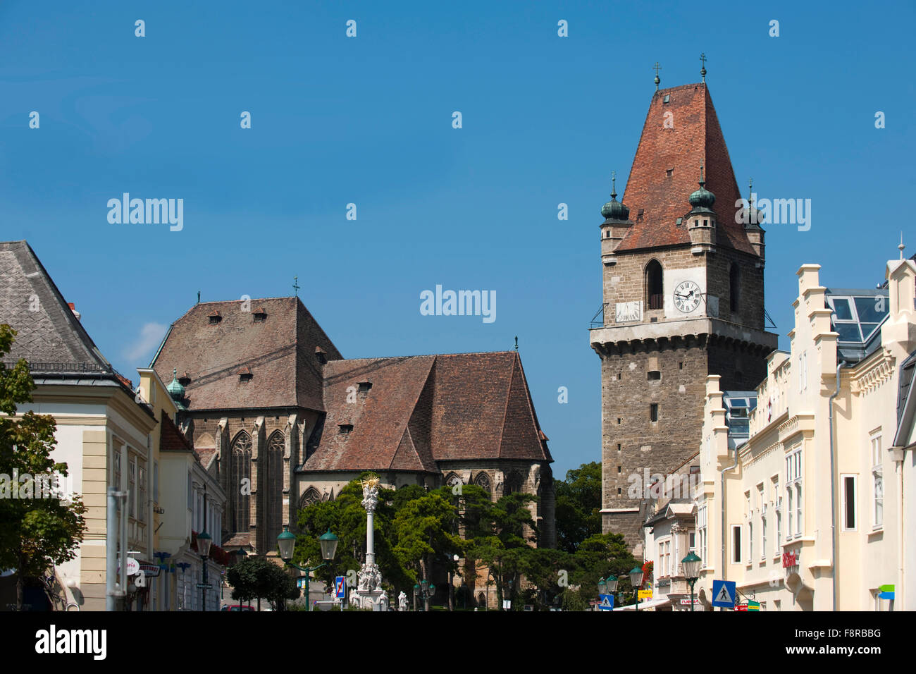 Europa, Österreich, Niederösterreich, Perchtoldsdorf, Pfarrkirche Und ...