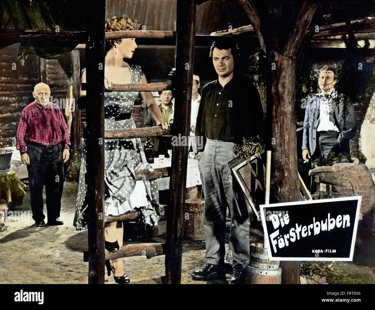 Die Försterbuben, Österreich 1955, Regie: Robert A. Stemmle, Monia ...