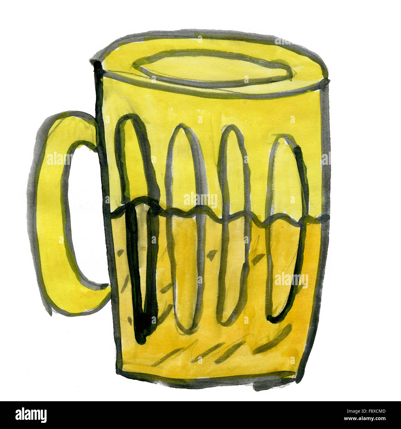 Cartoon Beer Mug Stockfotos und -bilder Kaufen - Alamy