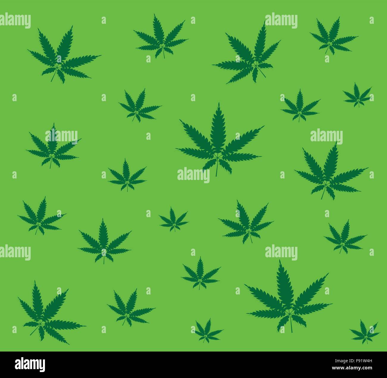 Hanf blatt Stock-Vektorgrafiken kaufen - Alamy