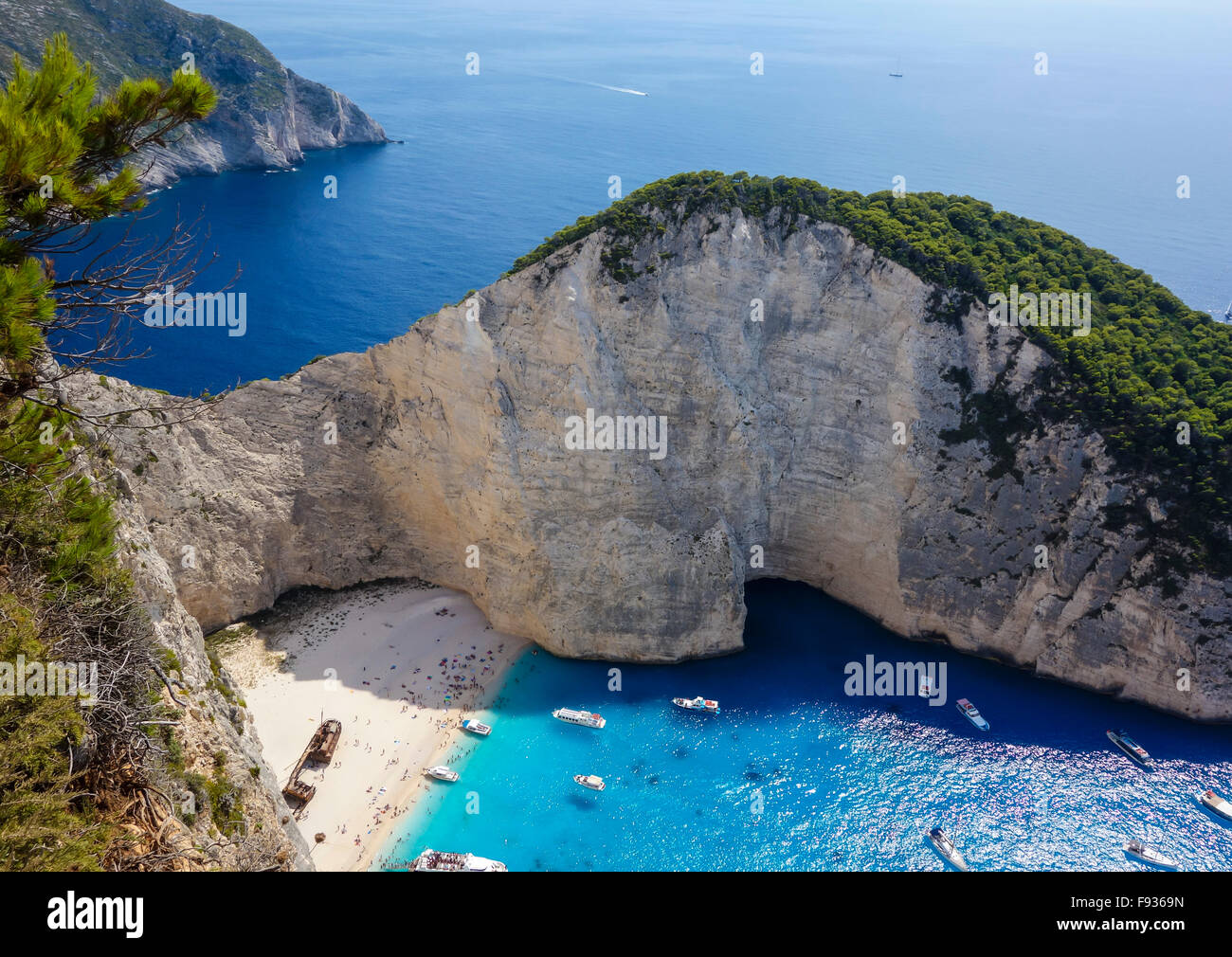 Navagio Strand (Schiffswrack), Zakynthos Stockfotografie - Alamy