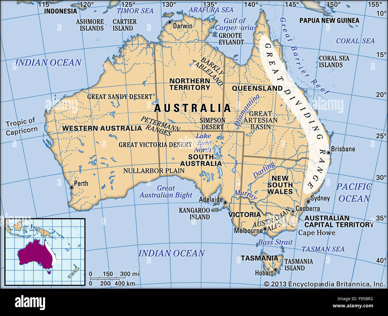 Great Dividing Range, Australien Stockfotografie - Alamy