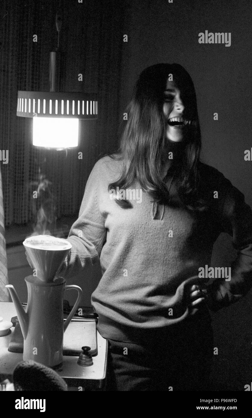 Deutsche Fictitious character Renata Höfer, Deutschland 1960er Jahre ...