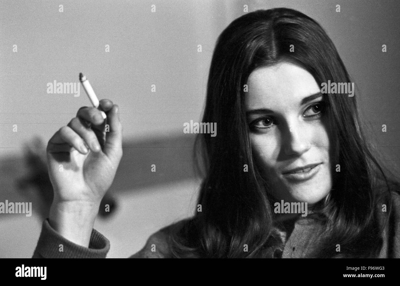 Deutsche Fictitious character Renata Höfer, Deutschland 1960er Jahre ...