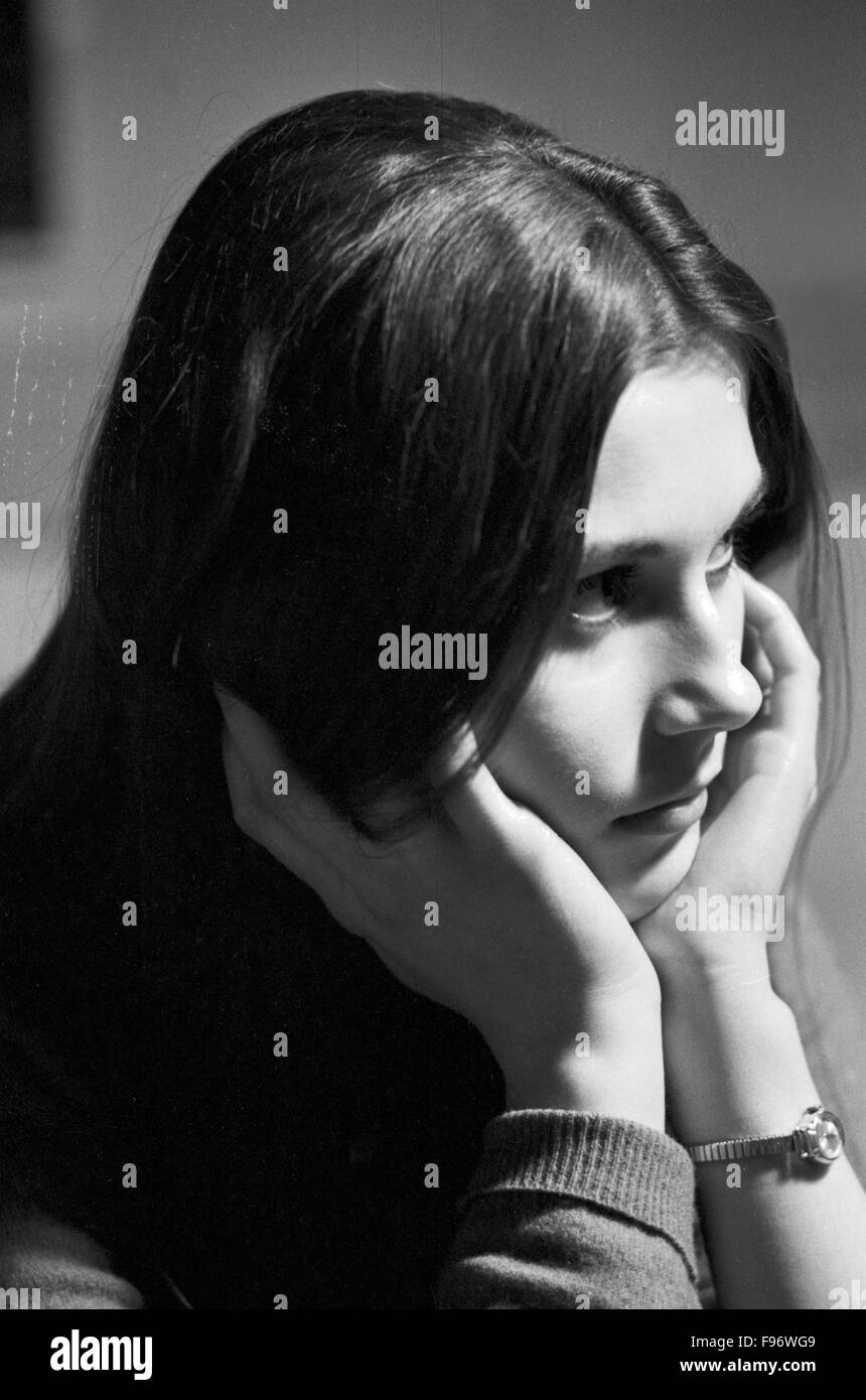 Deutsche Fictitious character Renata Höfer, Deutschland 1960er Jahre ...