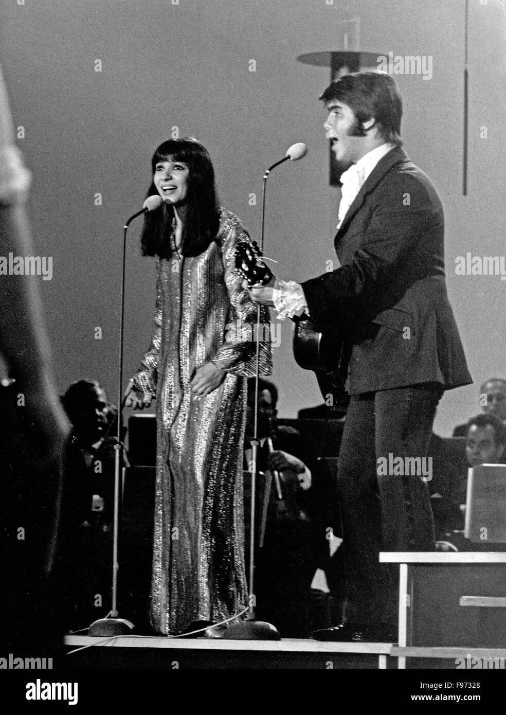 Das Israelische Gesangsduo Esther Und Abi Ofarim, 1960er Jahre ...