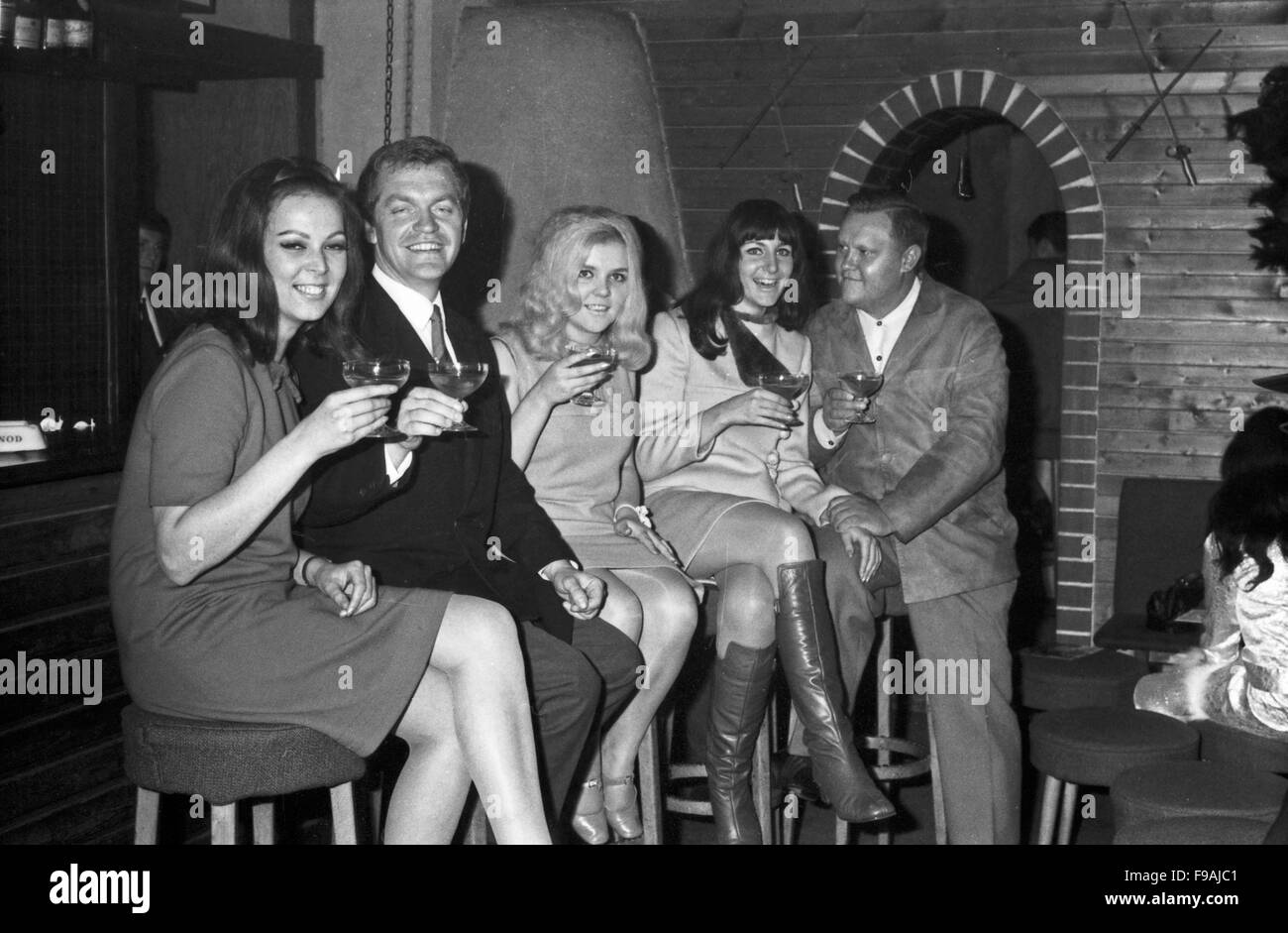 Jessy, Maria Duval, Joe Raphael, Friedel Frank Und DJ Joe in Baden ...