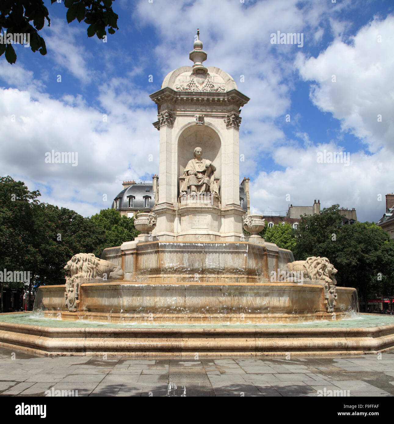 Saint sulpice brunnen -Fotos und -Bildmaterial in hoher Auflösung – Alamy