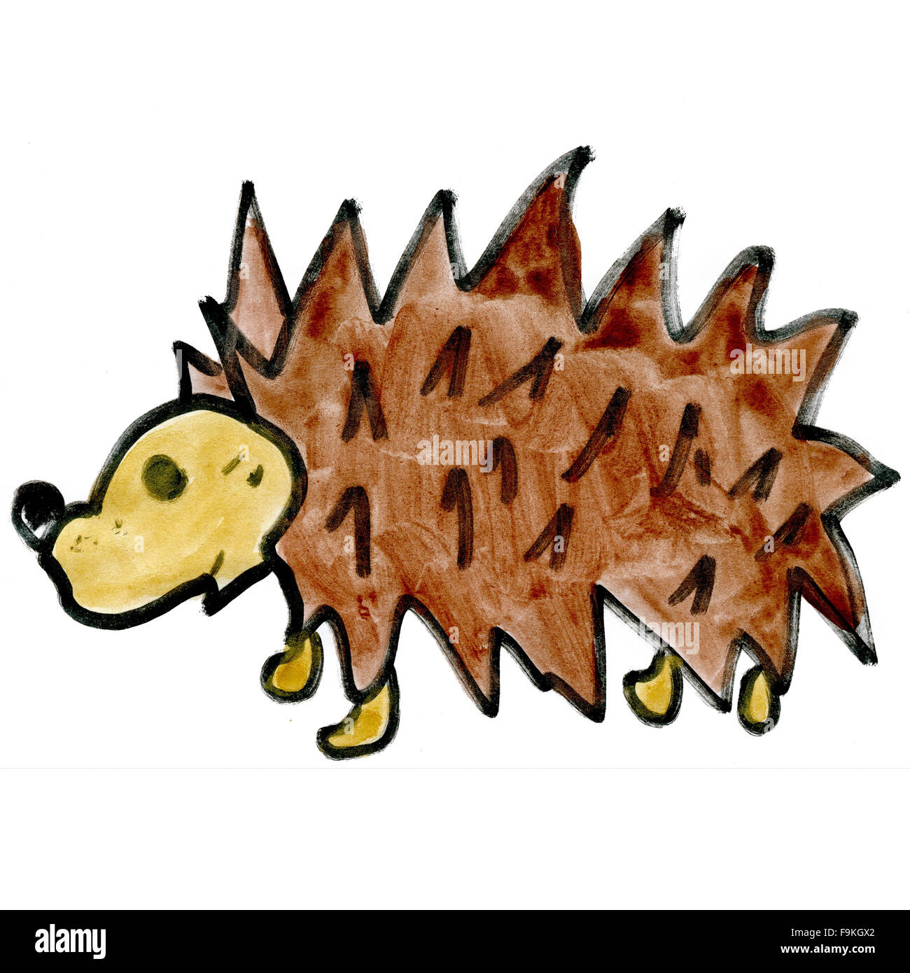 Cartoon igel -Fotos und -Bildmaterial in hoher Auflösung – Alamy