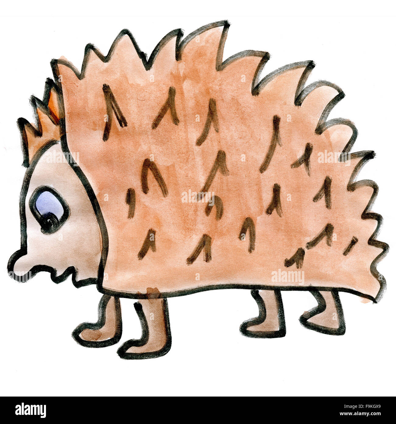 Cartoon igel -Fotos und -Bildmaterial in hoher Auflösung – Alamy