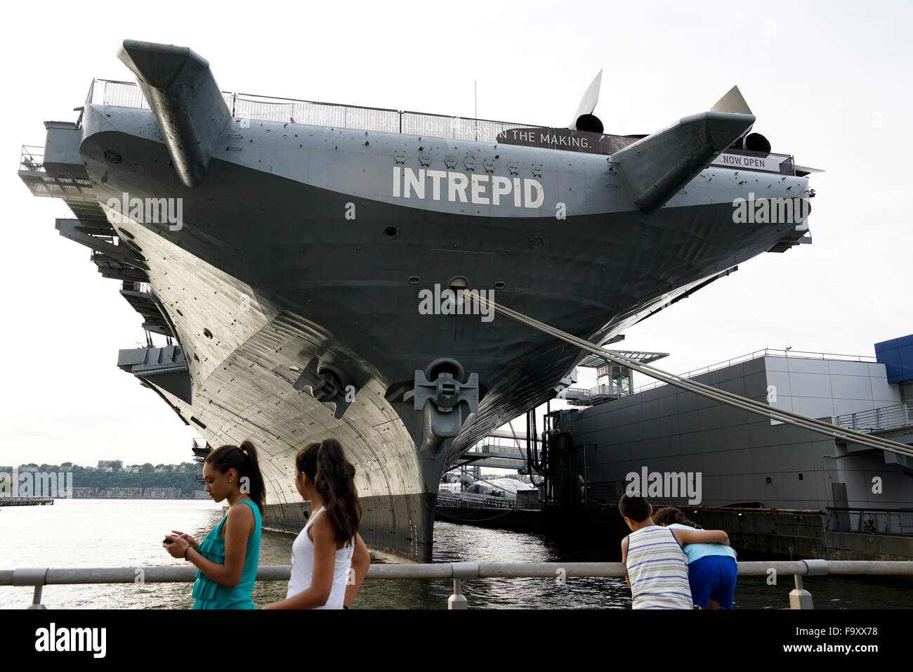 USS Intrepid Sea-Air-Space Museum, Manhattan, New York City, USA ...