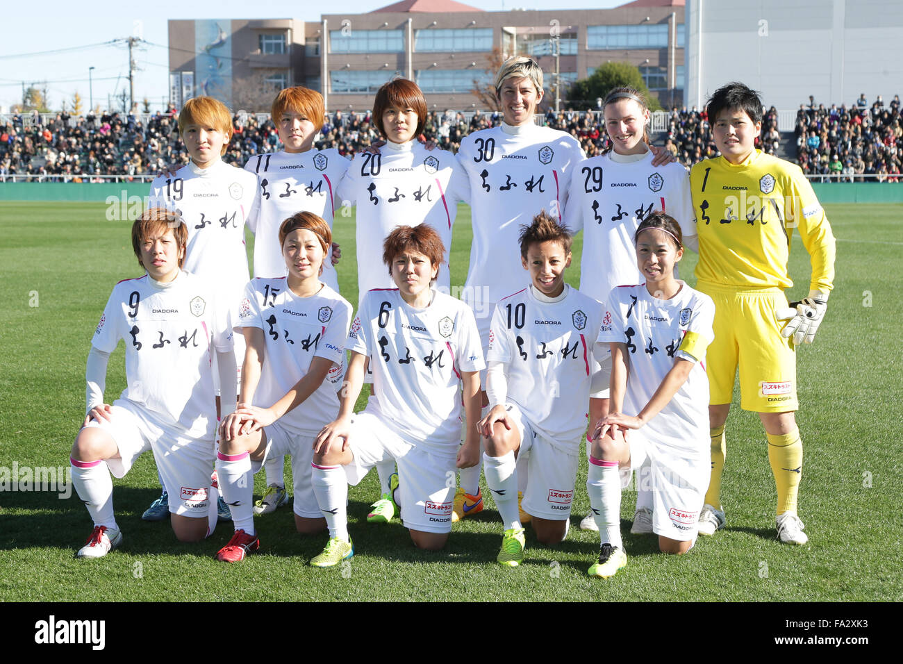 ALS Elfen Saitama FC team Gruppe Line-up (Elfen), 19. Dezember 2015 ...