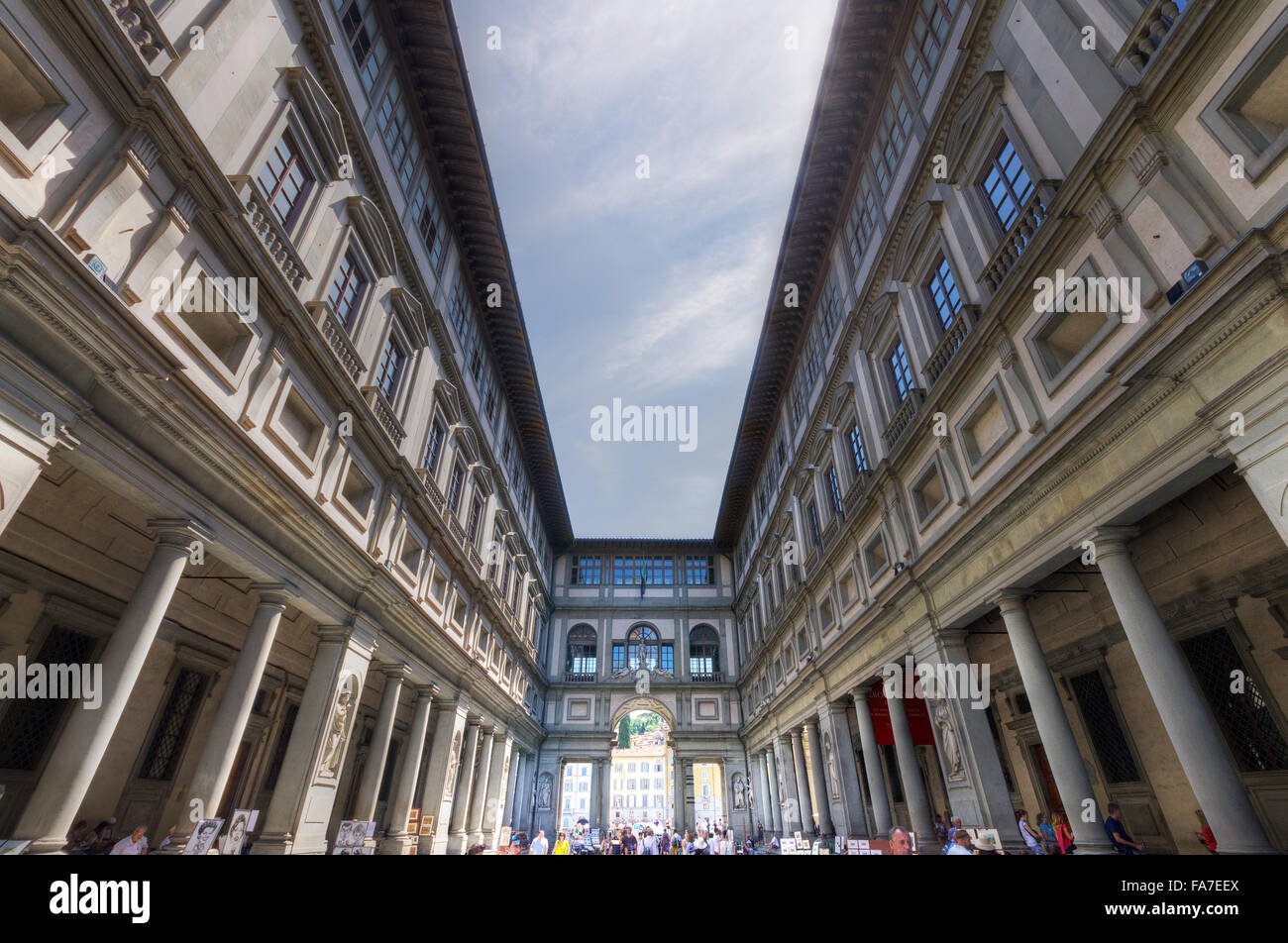Uffizien museum und galerie galleria degli uffizi -Fotos und -Bildmaterial in hoher Auflösung ...