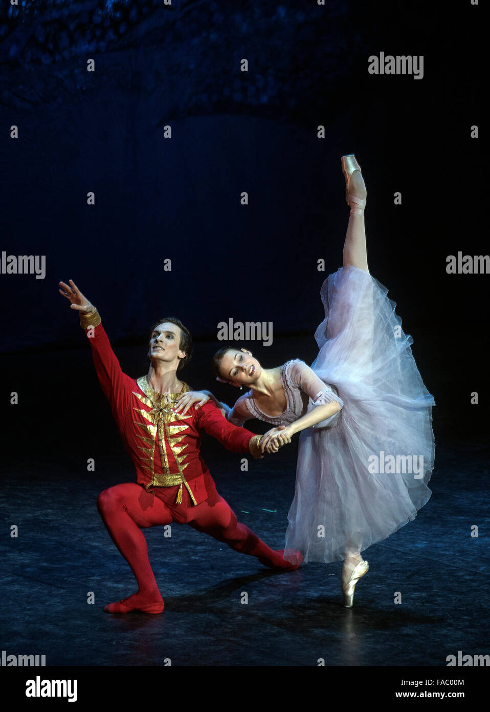 Bolschoi-Ballett Tänzer "Der Nussknacker" von Tschaikowsky ...