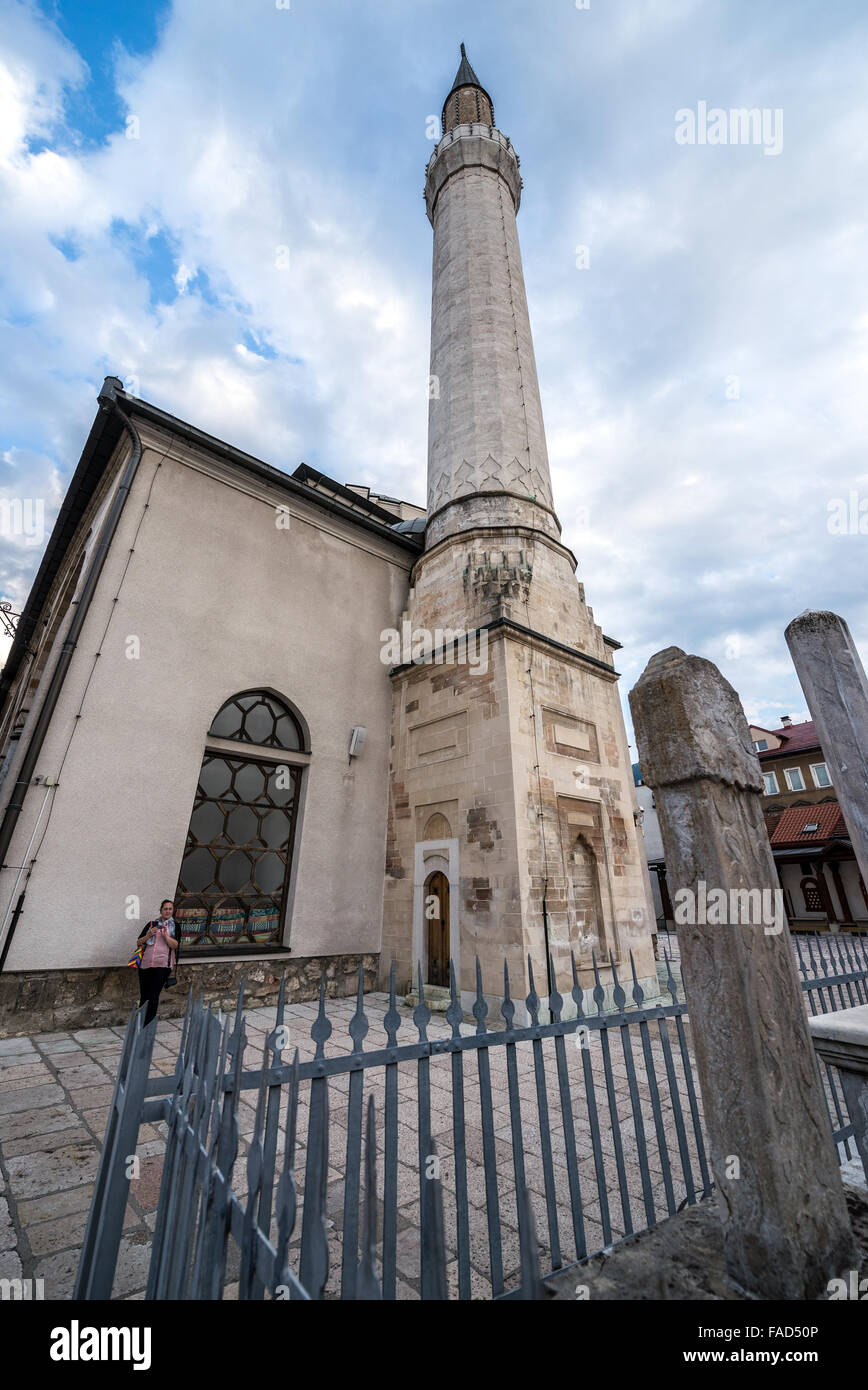 Gazi Husrev-beg-Moschee in alte Stadt von Sarajevo, die größte ...