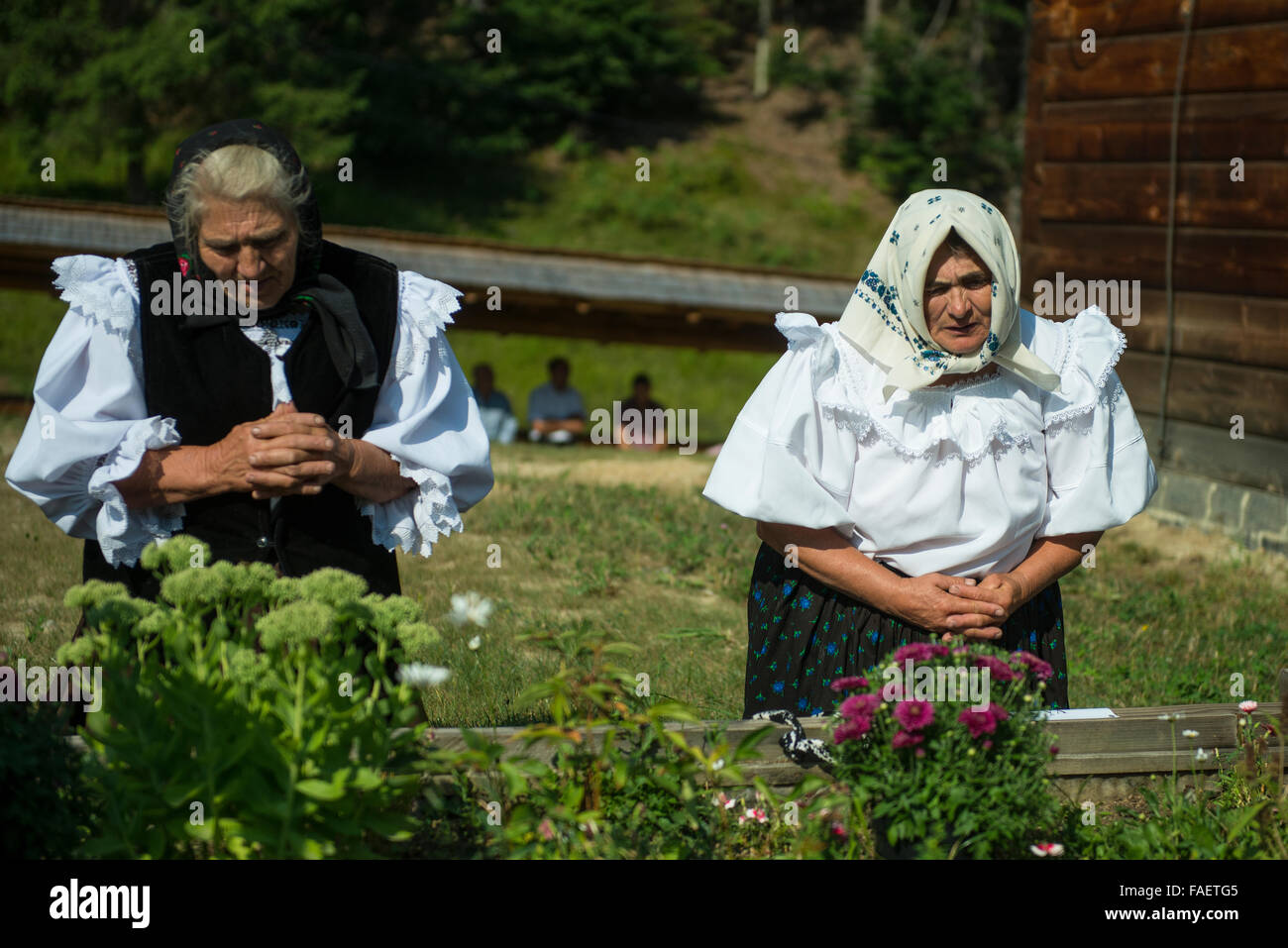 Frau, die auf knien betet -Fotos und -Bildmaterial in hoher Auflösung ...