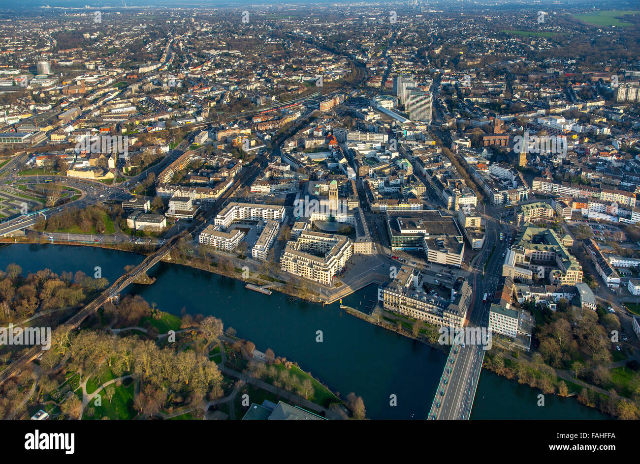 Ruhrbania And Mülheim An Der Ruhr Stockfotos und -bilder Kaufen - Alamy