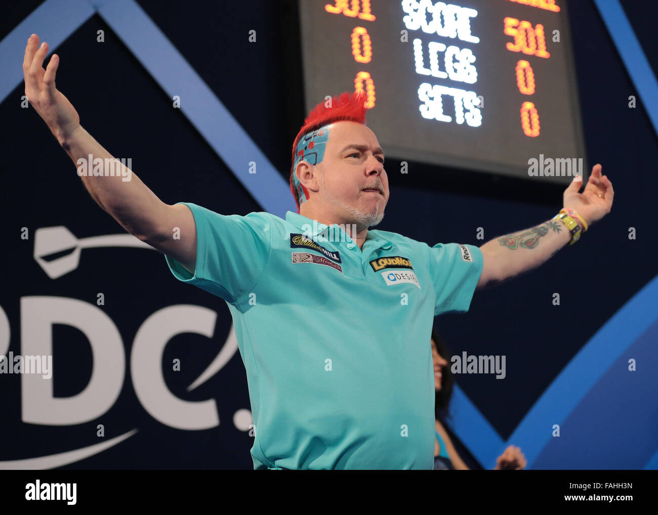Alexandra Palace, London, UK. 30. Dezember 2015. William Hill PDC World ...