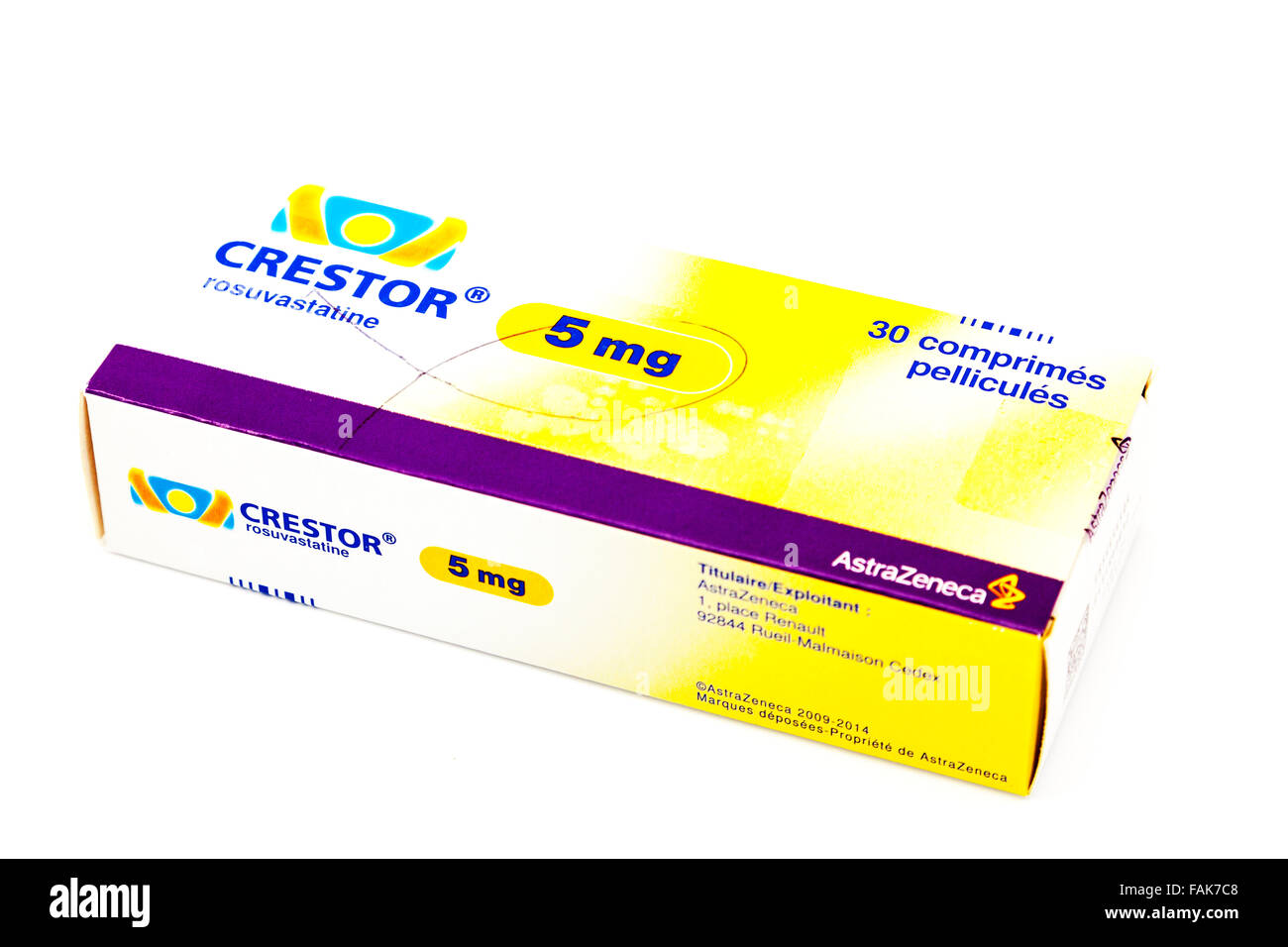Crestor Rosuvastatin Statins Stockfotos und -bilder Kaufen - Alamy