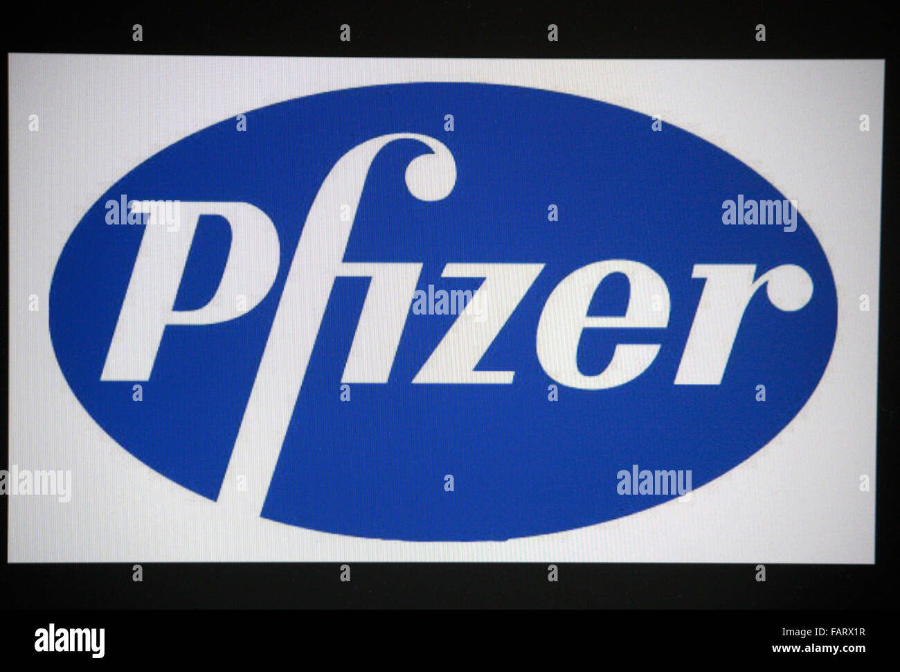 Pfizer Logo Stockfotos und -bilder Kaufen - Alamy