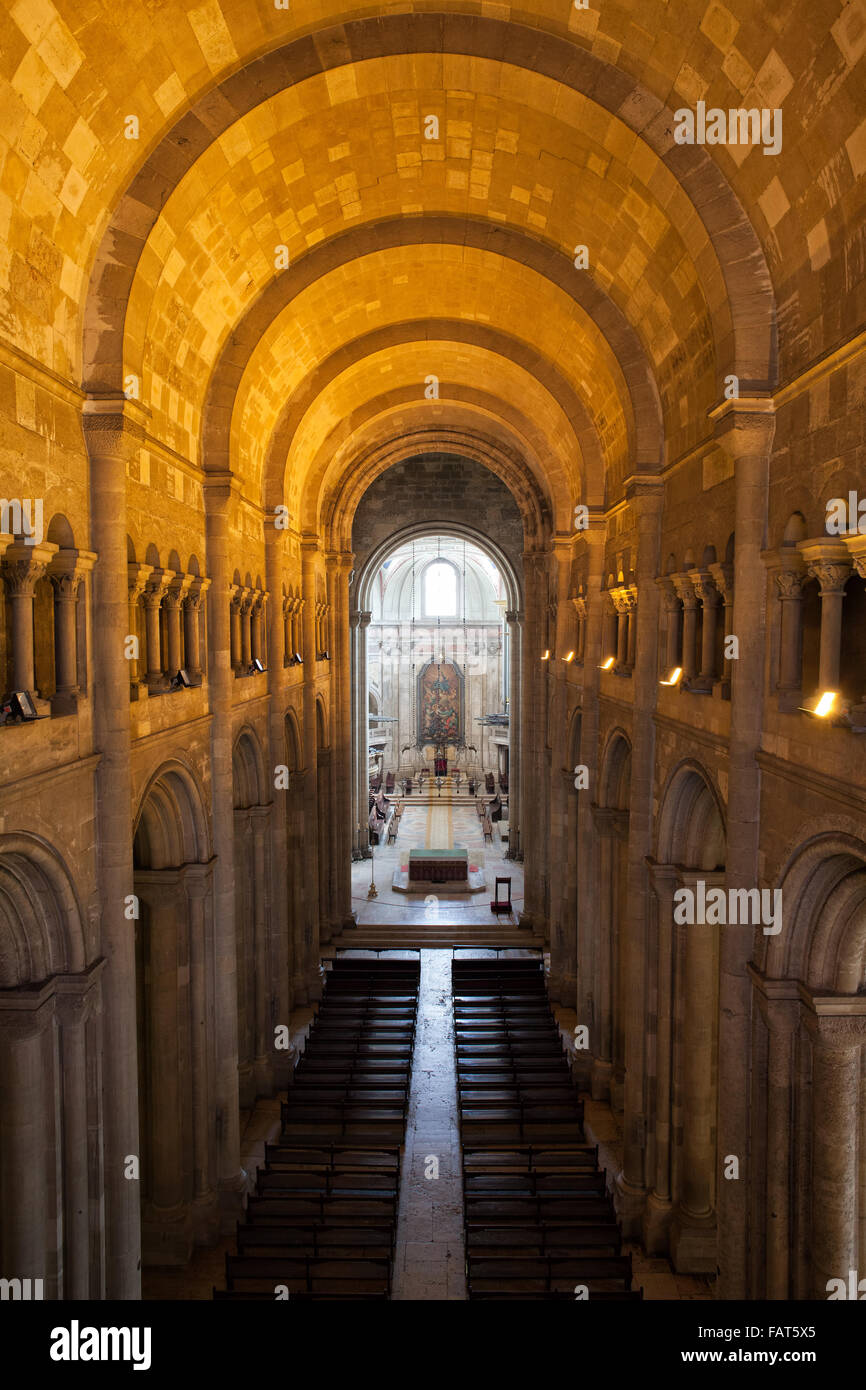 Portugal, die Kathedrale von Lissabon (Portugiesisch: Santa Maria Maior ...