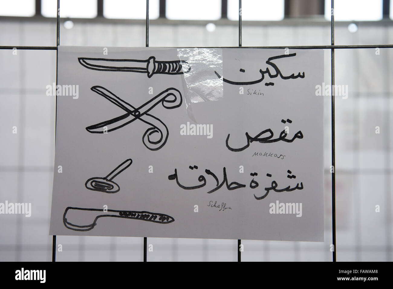 Prohibited items -Fotos und -Bildmaterial in hoher Auflösung – Alamy