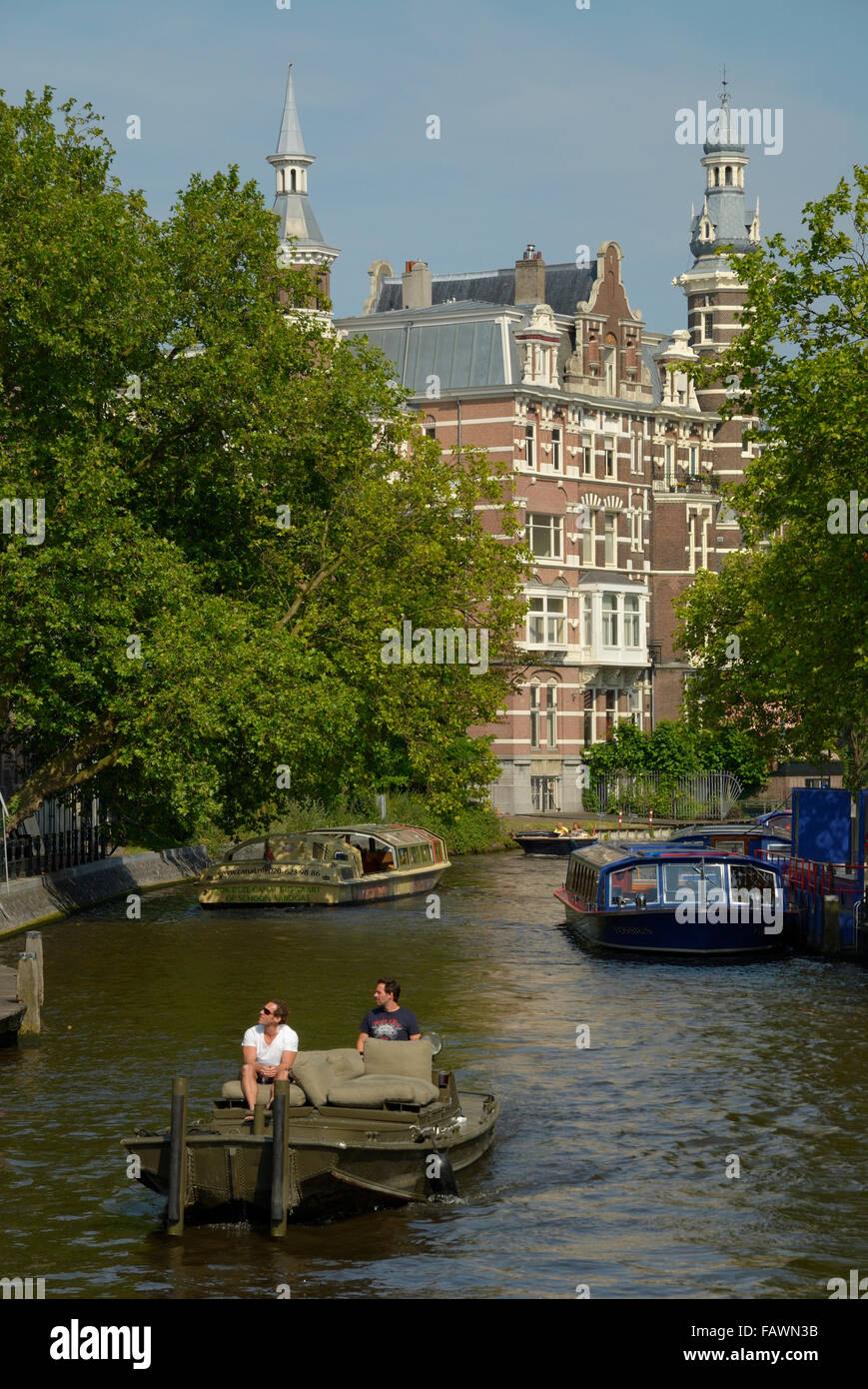 Singelgracht, Amsterdam, Noord-Holland, Niederlande Stockfotografie - Alamy