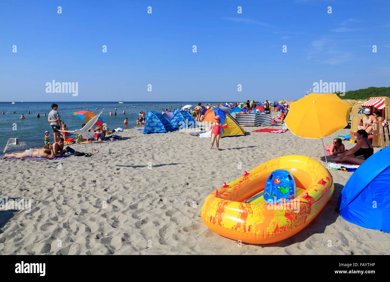 Insel Poel, Timmendorf, Strand, Ostsee, Mecklenburg Western Pomerania ...