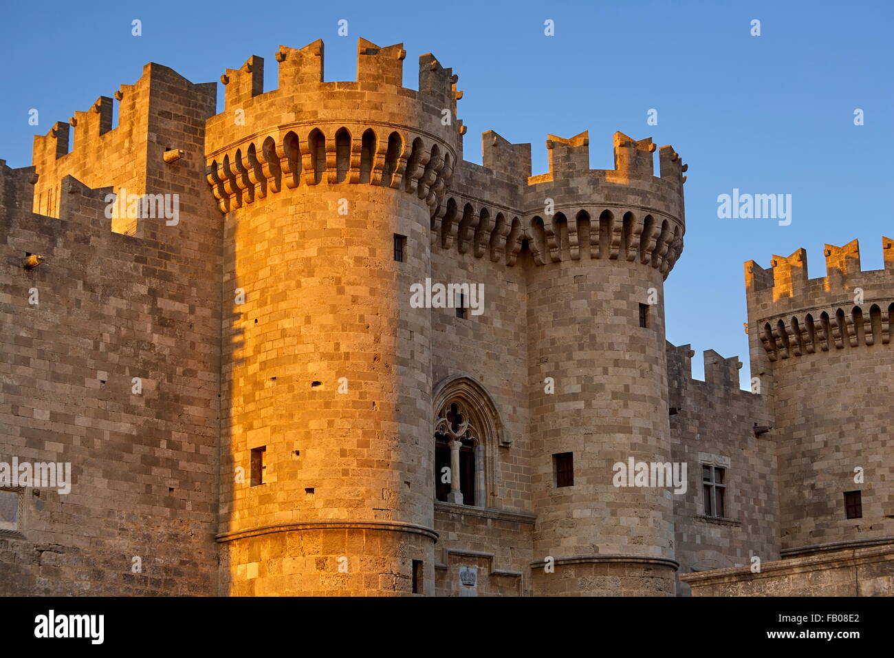 Der Palast der Großmeister, Altstadt von Rhodos, Dodekanes ...
